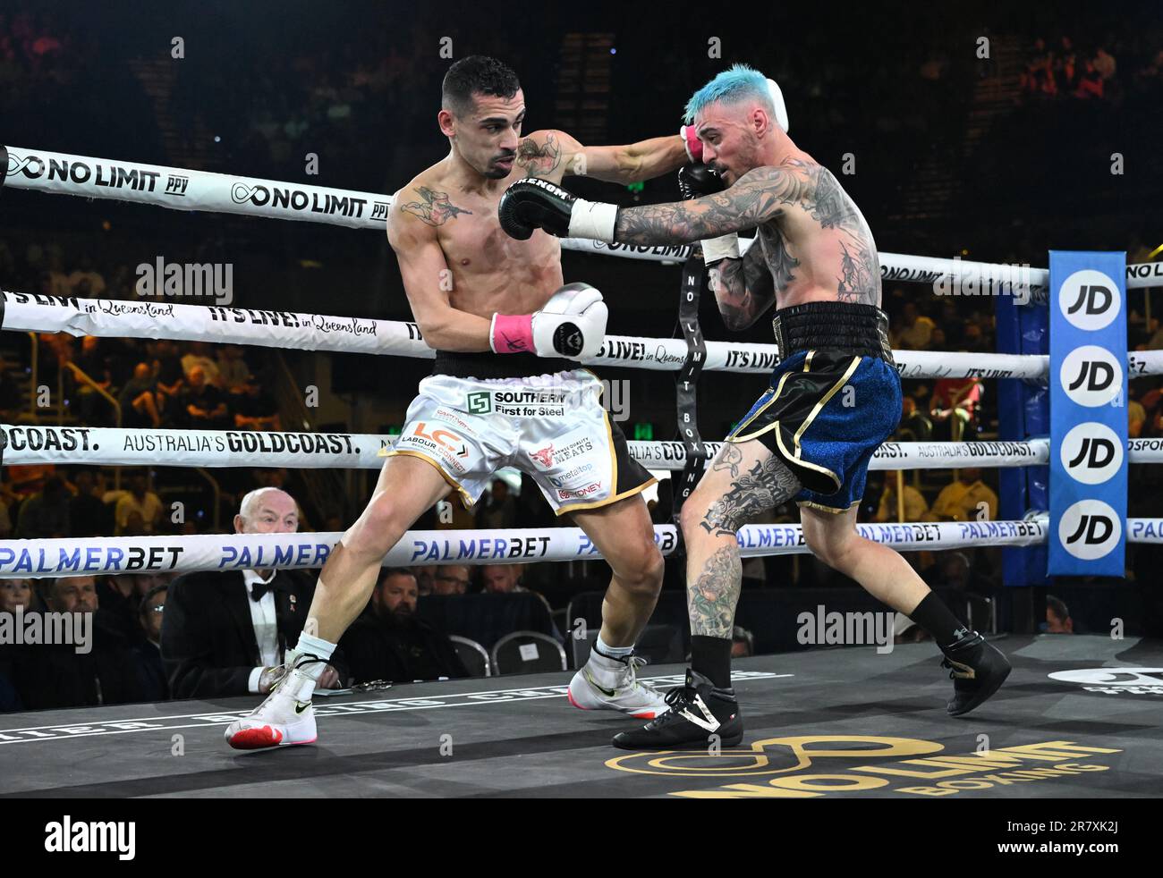 Gold Coast, Australie. 18th juin 2023. Hass Hamden (à gauche) en action ...