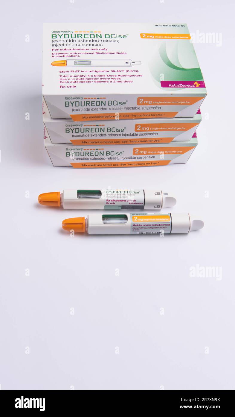BYDUREON BCise Type 2 traitement du diabète stylo à injection d ...