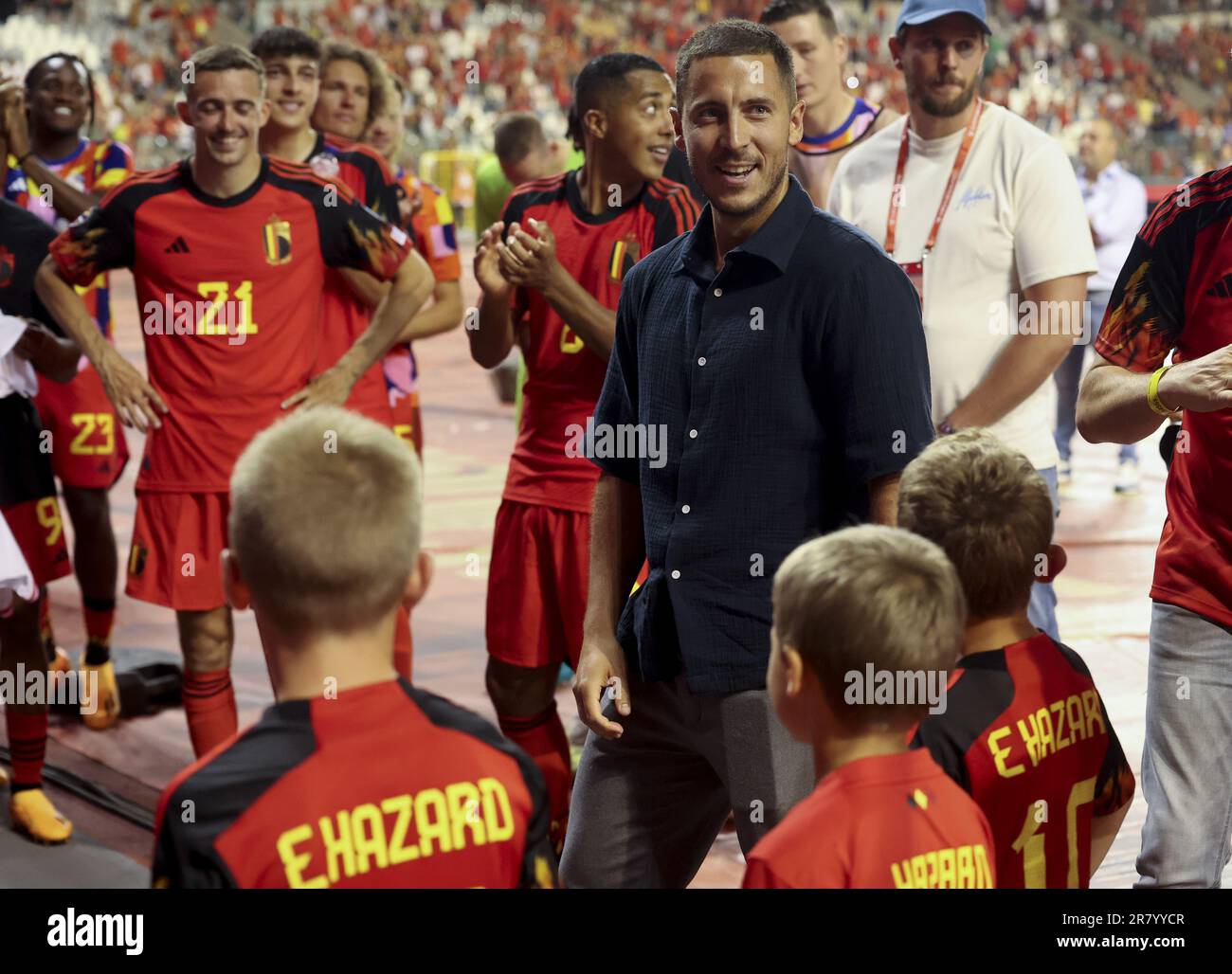 Belgian national team Banque de photographies et d’images à haute ...