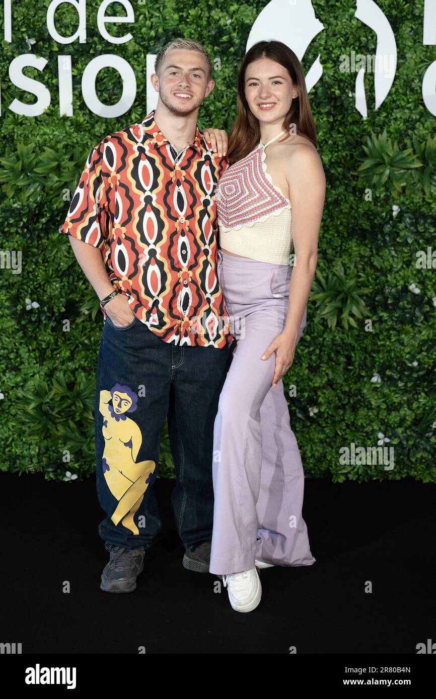 Monte Carlo, Monaco. 18th juin 2023. La danseuse française Elsa Bois et ...