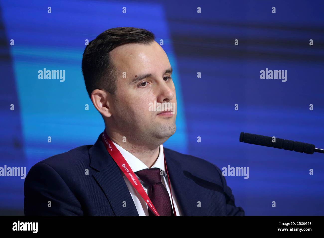 Alexander Demin, Président de la Commission de la Douma d'Etat de l ...
