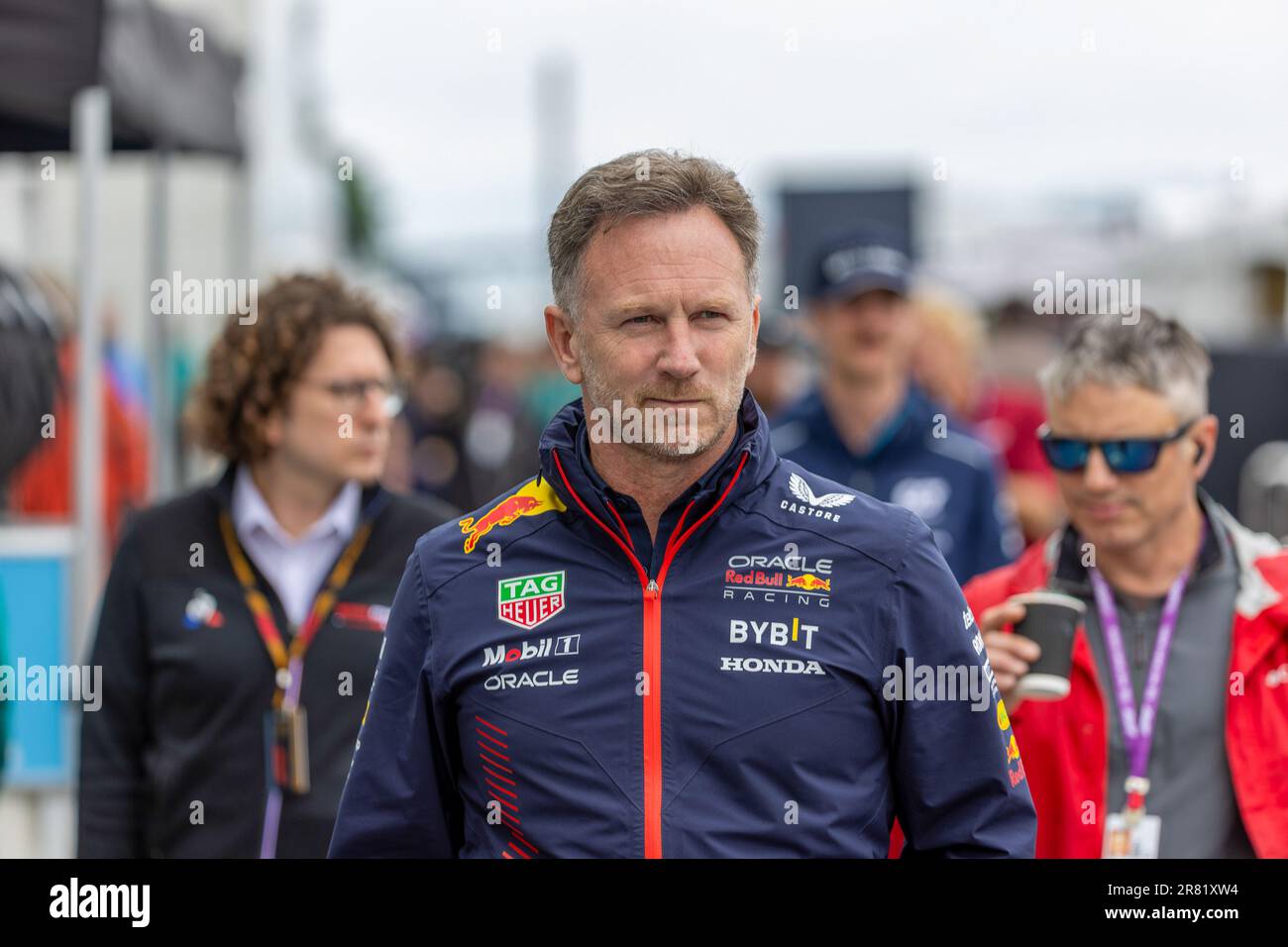 Christian Horner (GBR) - RedBull Racing Team principal lors de la pré-course du dimanche 18th ...