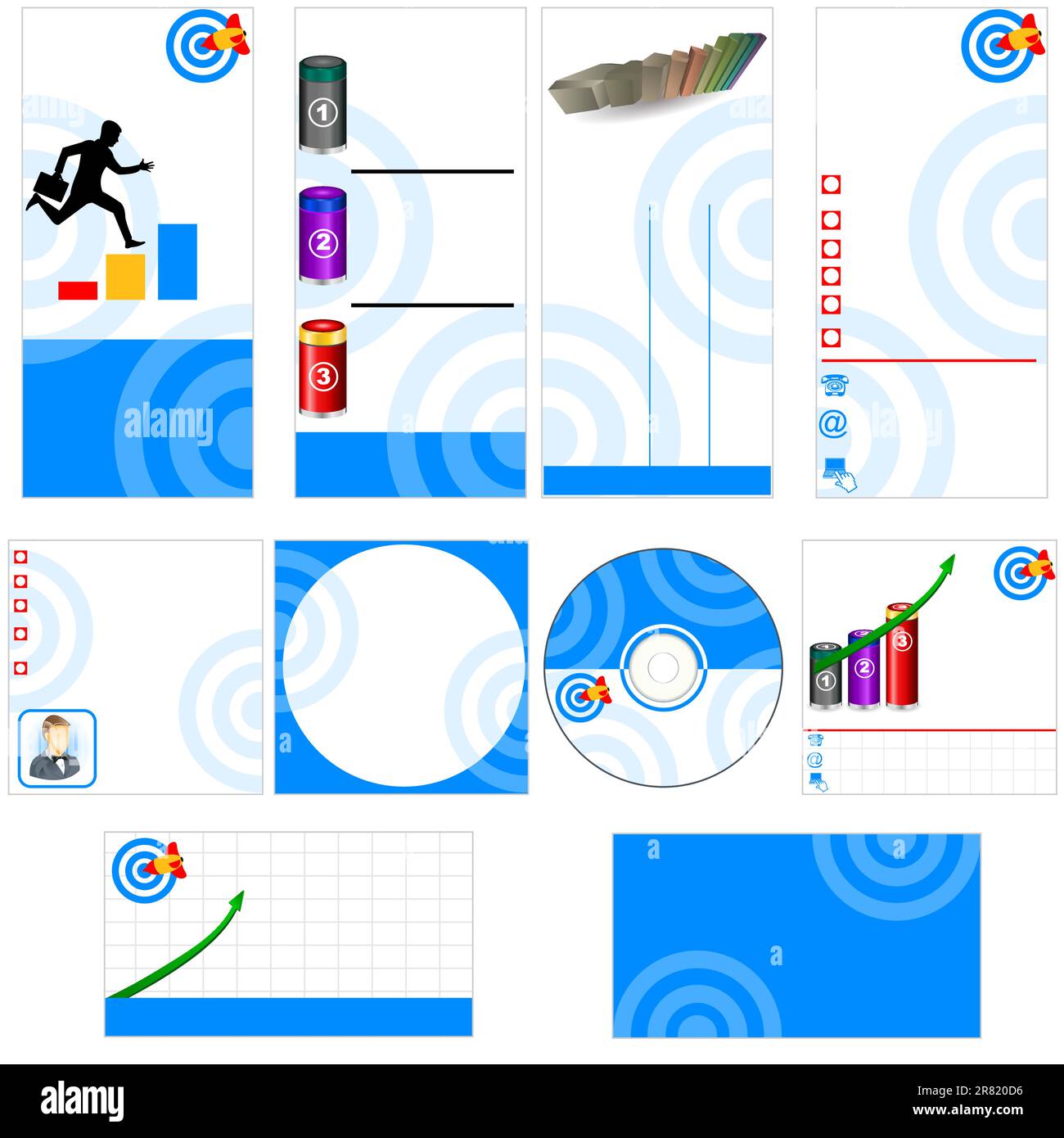 Cible statique Banque d'images vectorielles - Alamy