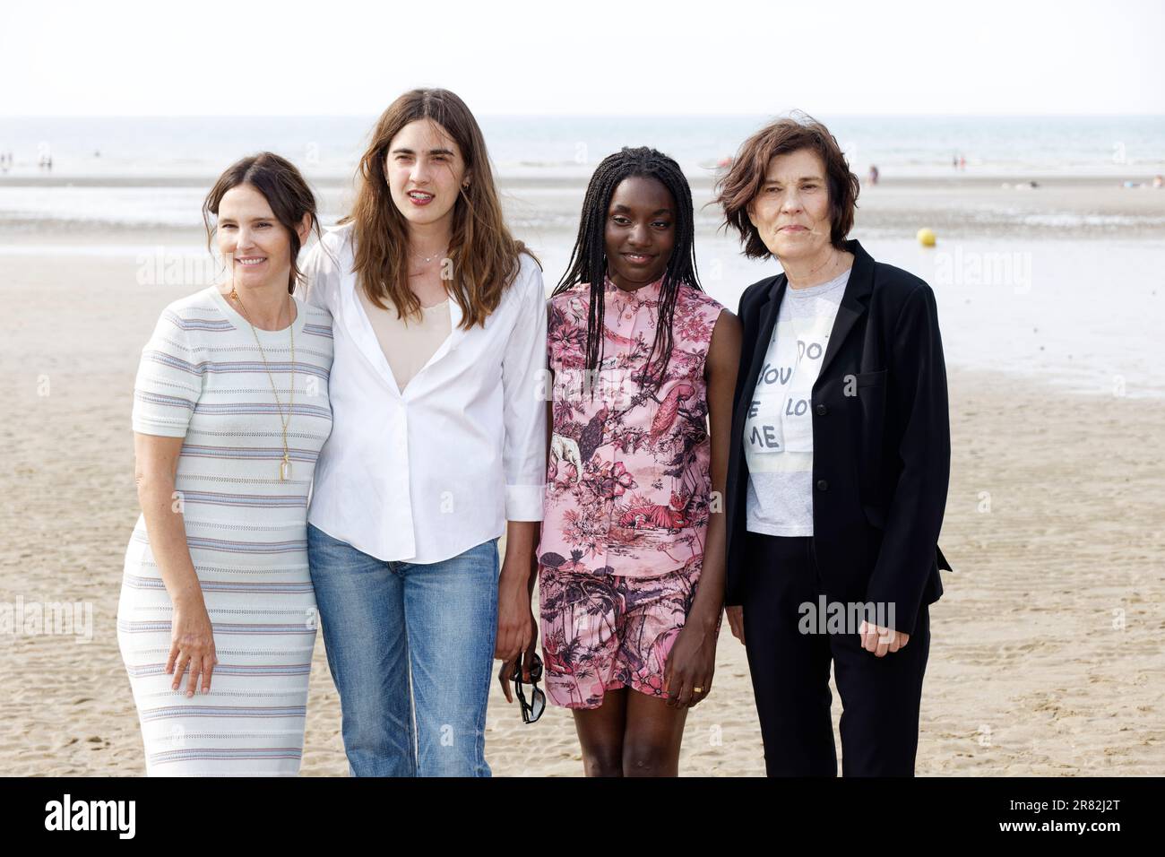 Cabourg, France. 17th juin 2023. Virginie Ledoyen, Lomane de Dietrich ...