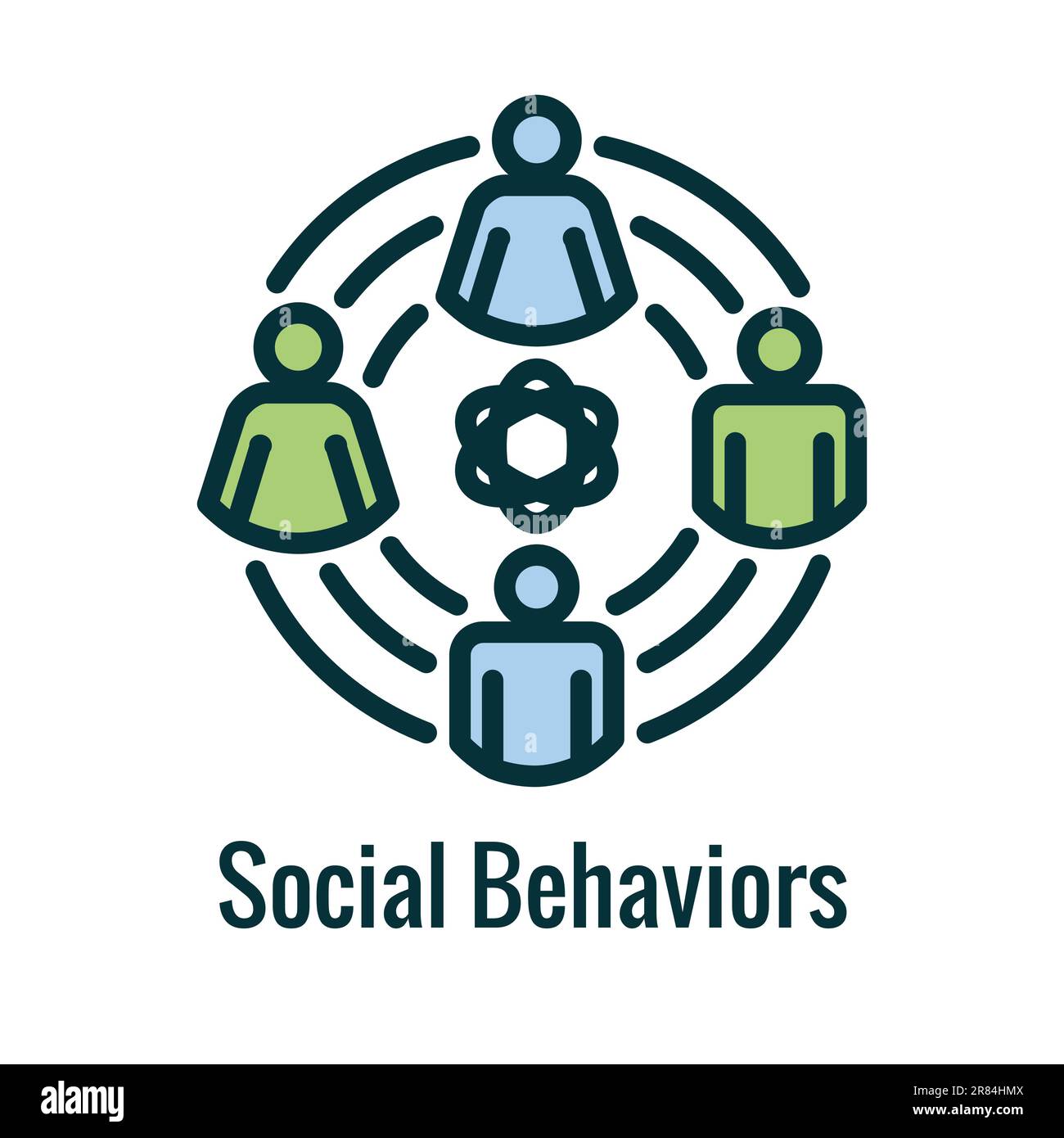 Icône facteur d'analyse de la société avec méthodes Pestel Image ...