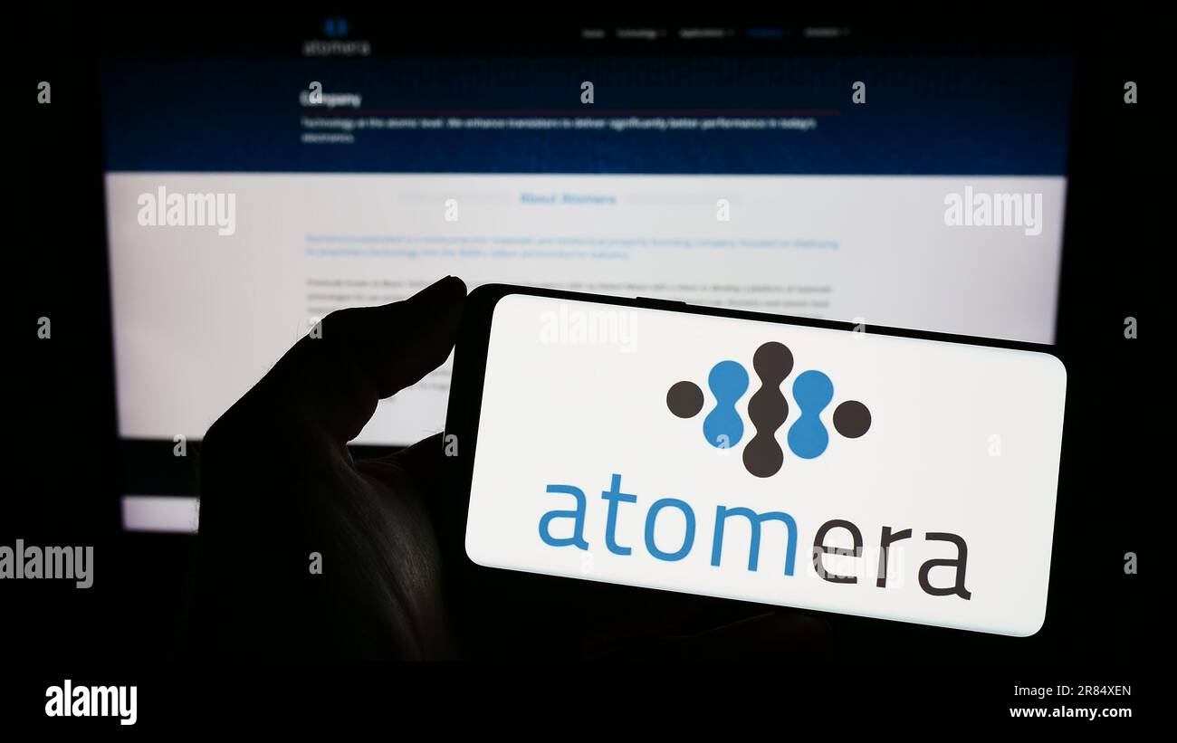 Logo atomera Banque de photographies et d’images à haute résolution - Alamy