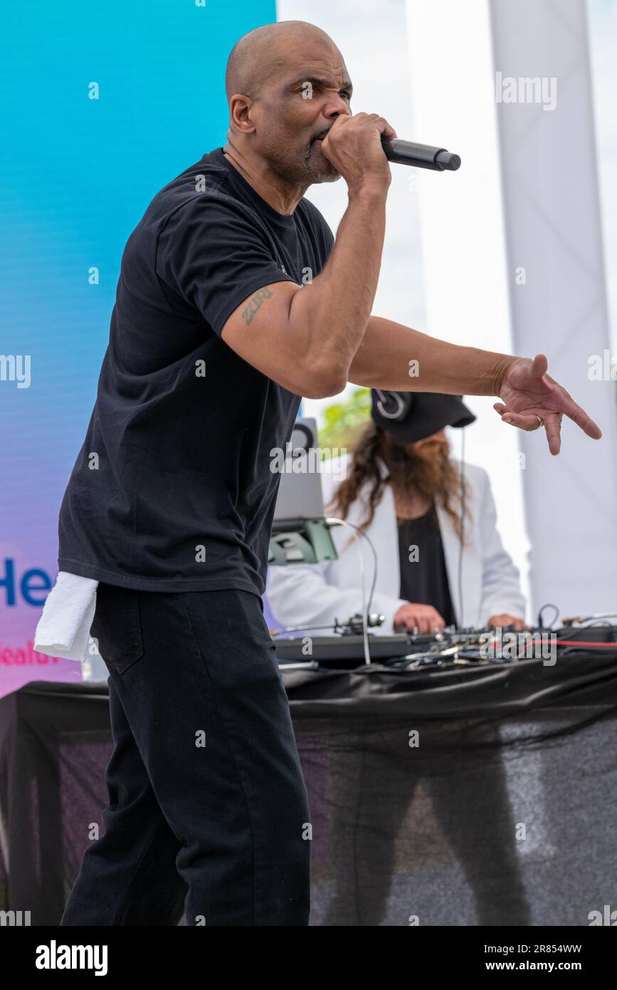 Cannes, France - 19 juin 2023: Darryl “DMC” McDaniels (Artist - Run DMC ...