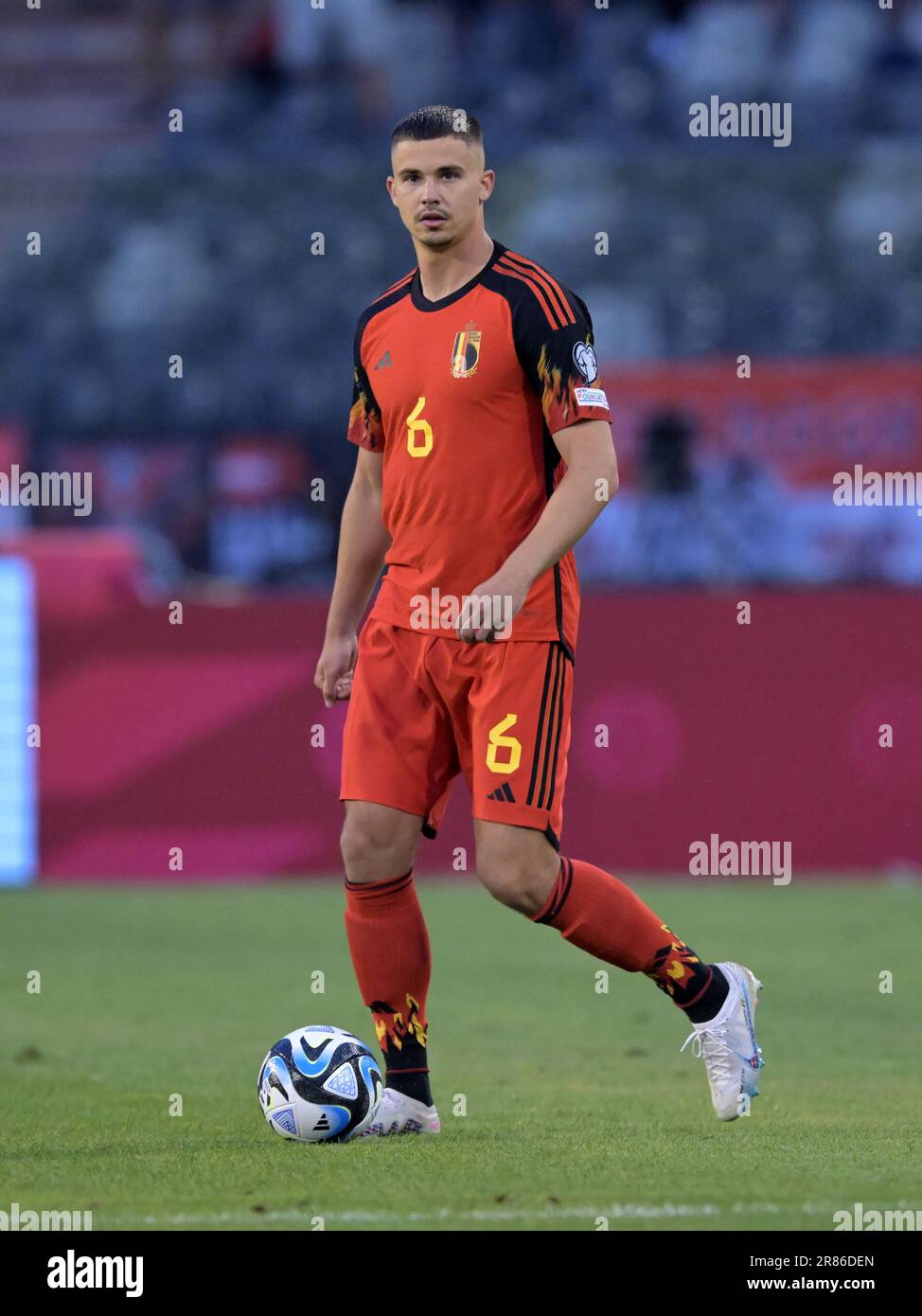 BRUXELLES - Leander Dendoncker de Belgique lors du match de ...