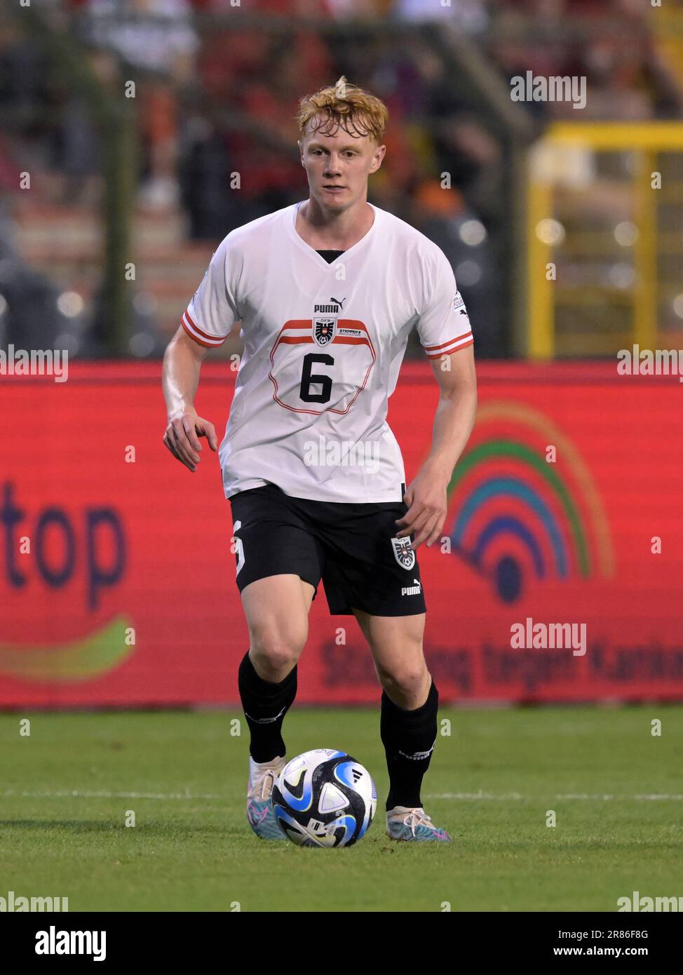 BRUXELLES - Nicolas Seiwald d'Autriche lors du match de qualification ...