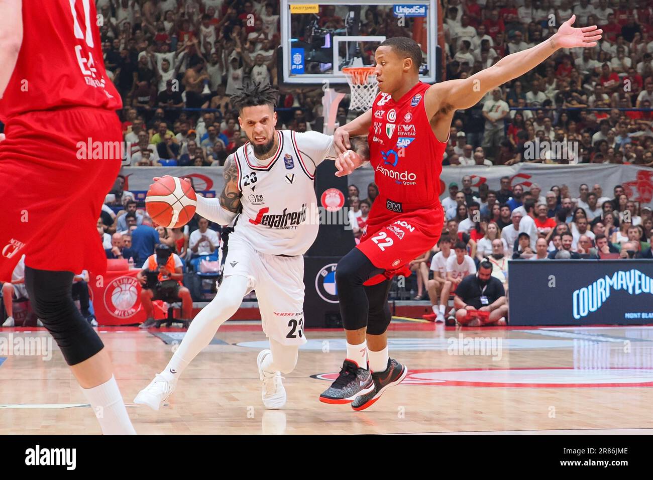 Milan, Italie. 19th juin 2023. Daniel Hackett (Virtus Segafredo Bologna ...