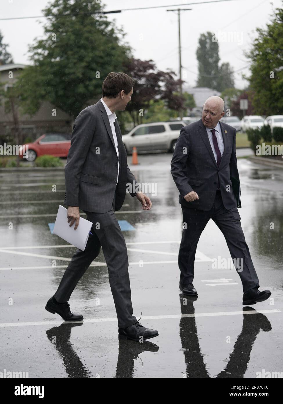Le maire de burnaby mike hurley Banque de photographies et d’images à ...