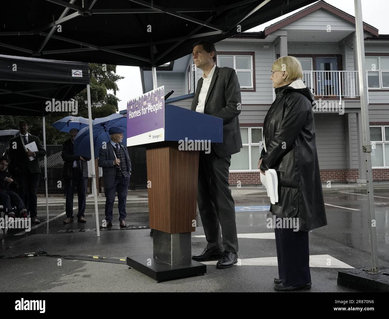 Le maire de burnaby mike hurley Banque de photographies et d’images à ...