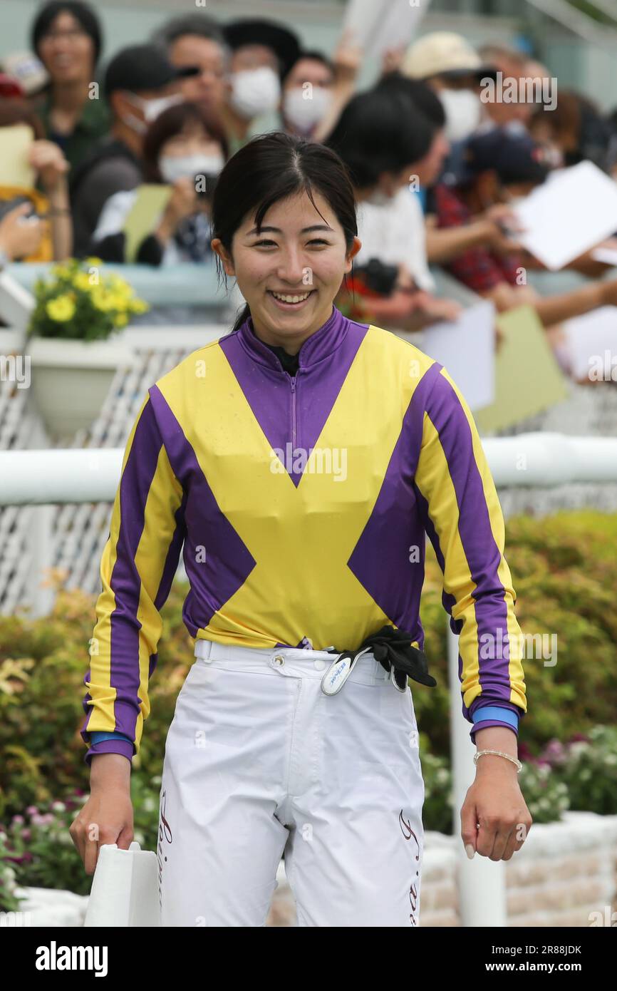 Hyogo, Japon. 18th juin 2023. 2023/06/18 HANSHIN 01R /Seina Imamura Jockey Hanshin Racecourse in ...