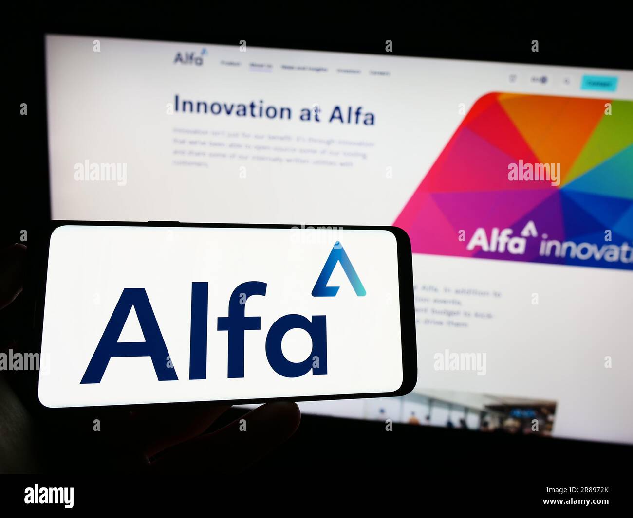 Alfa financial software holdings plc Banque de photographies et d ...