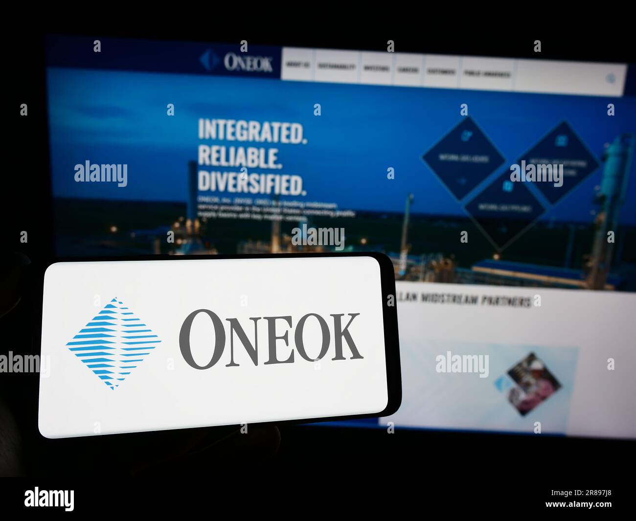Logo oneok Banque de photographies et d’images à haute résolution - Alamy