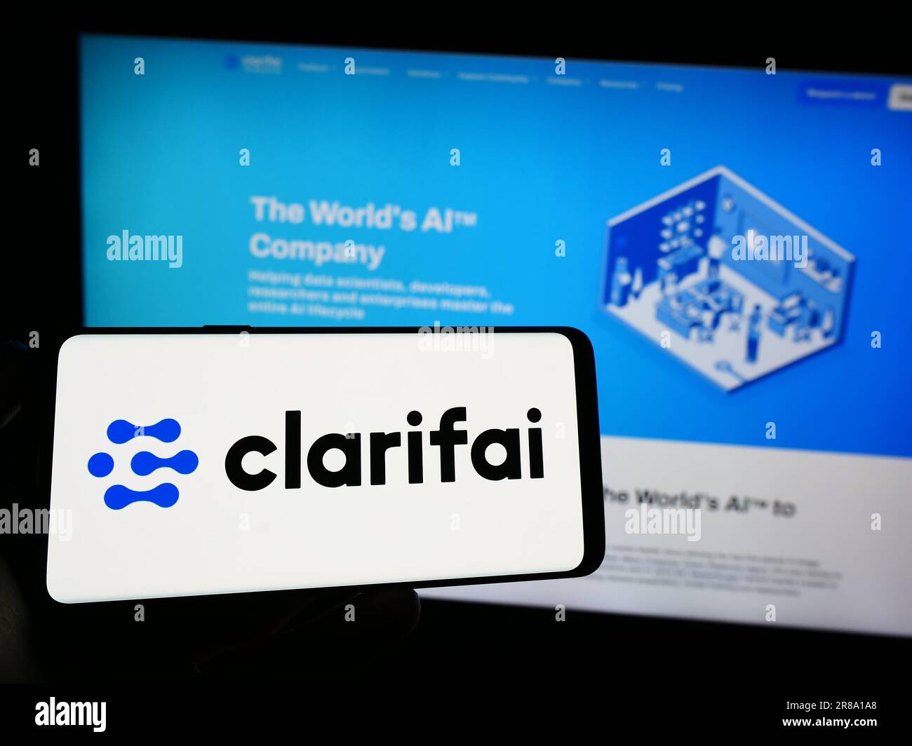 Logo clarifai Banque de photographies et d’images à haute résolution ...