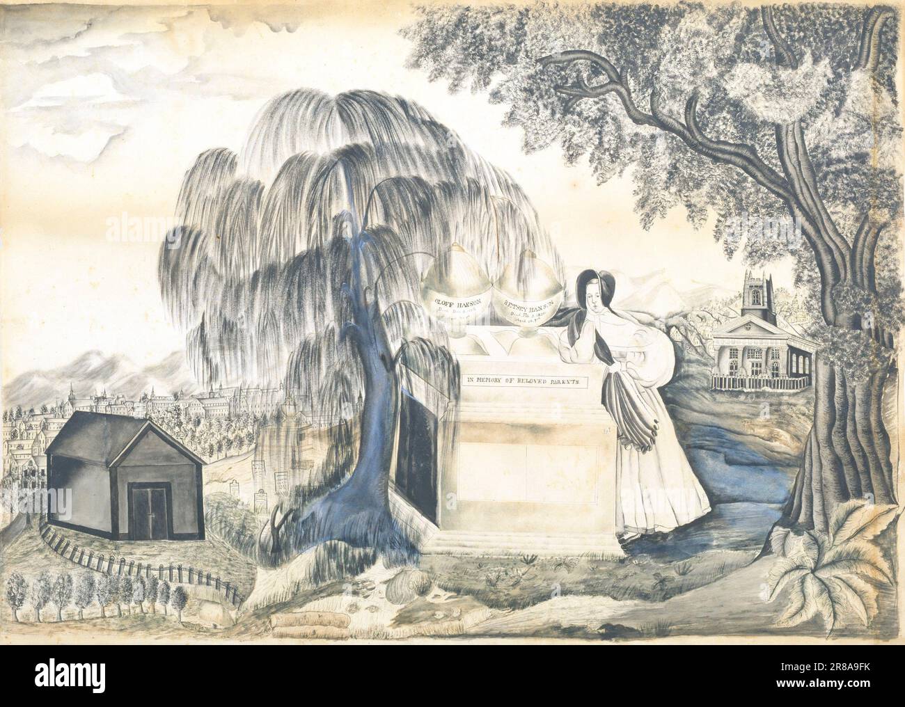 À LA MÉMOIRE DES PARENTS BIEN-AIMÉS OLOFF ET BETSEY HANSON après 1832 ...