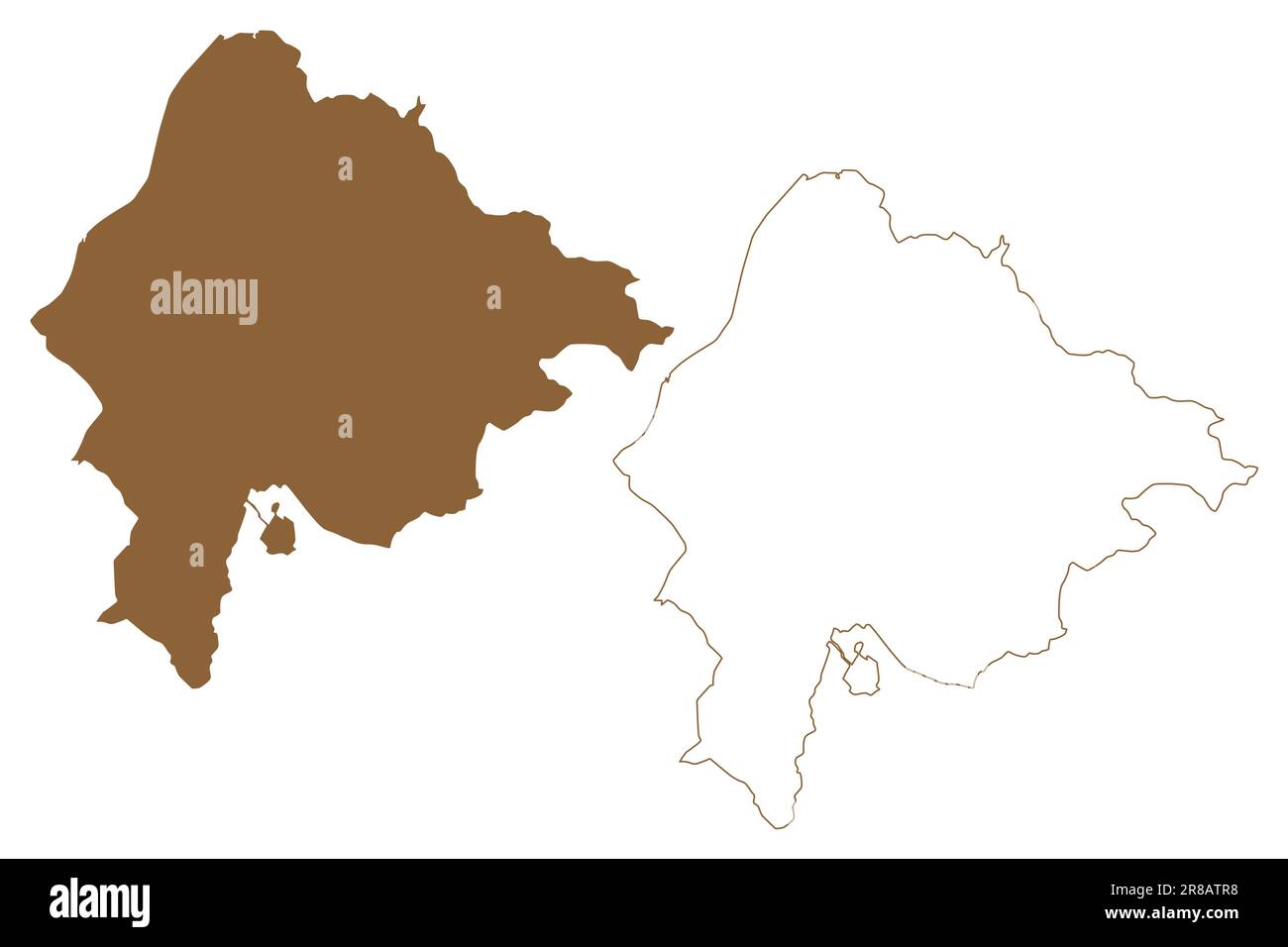 Région de Feldkirch (République d'Autriche ou Etat d'Österreich ...