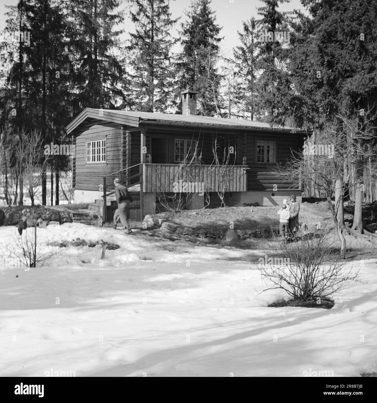 Réel 9-1-1947: Einar Gerhardsen discussion informelle privée avec le ...