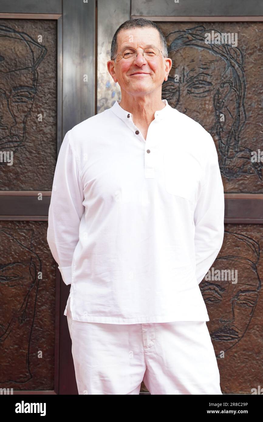 Sir Antony Gormley assiste à la réouverture du National Portrait ...