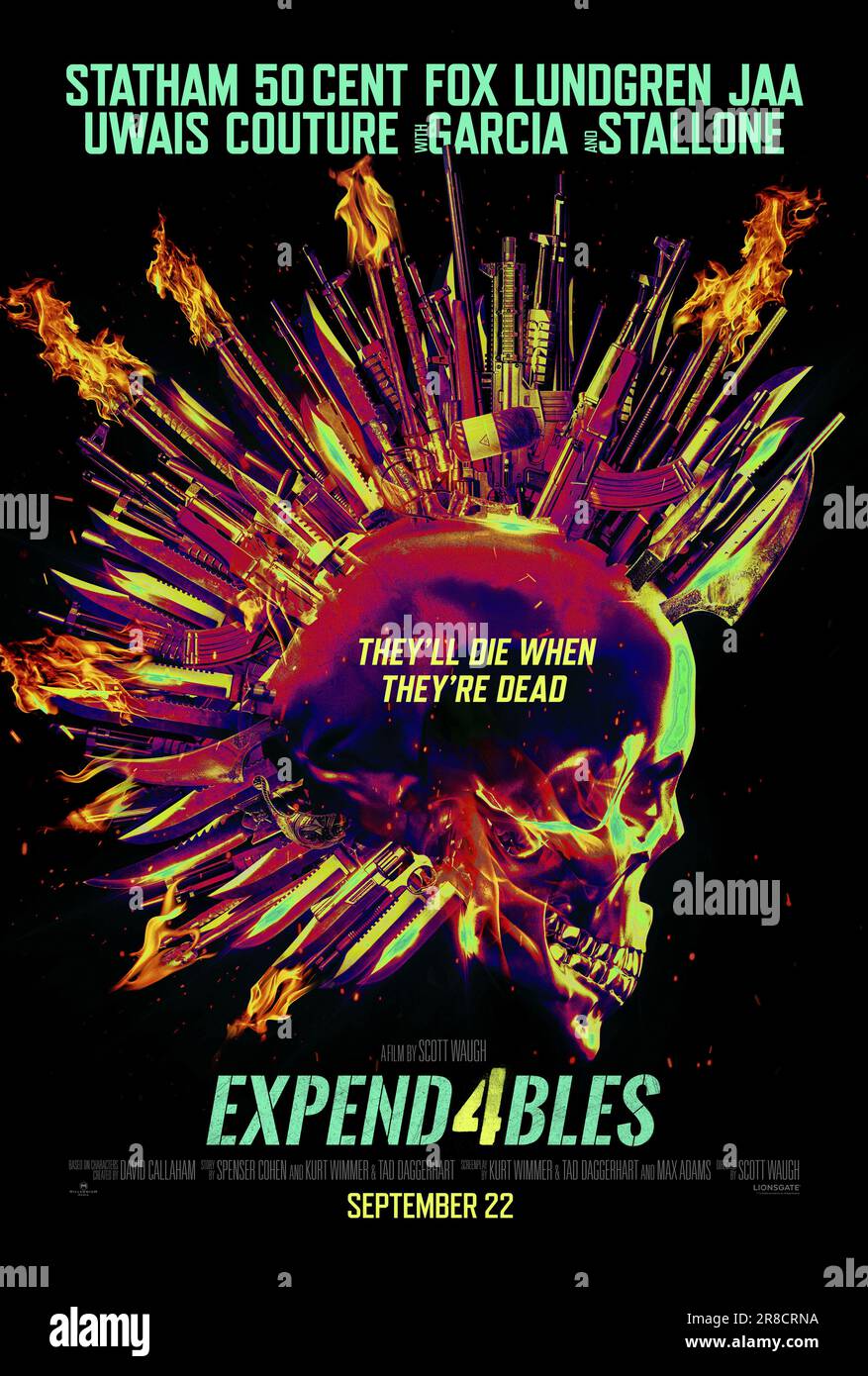 L'Expendables 4 affiche de film Expend4bles Photo Stock - Alamy