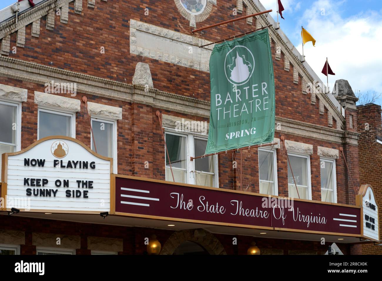 Le Barter Theatre, qui a ouvert ses portes en 1933 à Abingdon, en ...