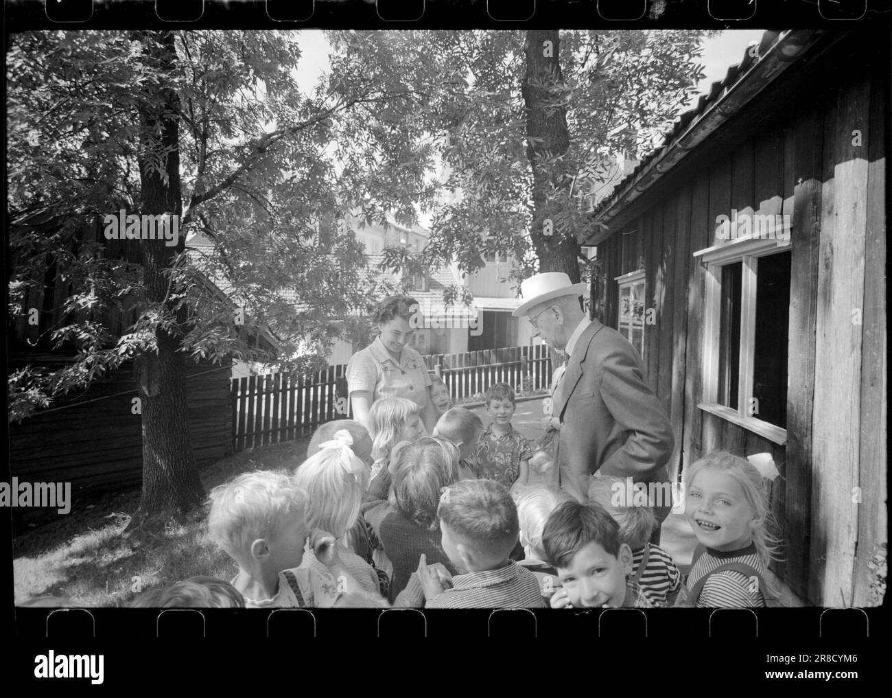 Courant 30-7-1960: Retour alors... À Oslo, il y a un vieux quartier ...