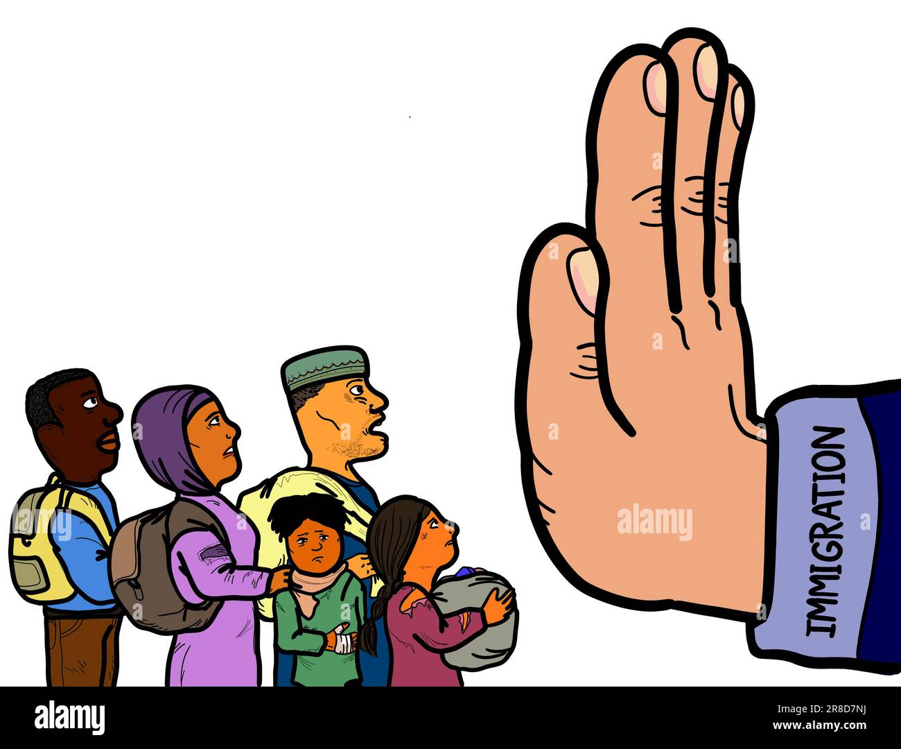 Loi sur l'asile et l'immigration Banque de photographies et d’images à haute résolution - Alamy