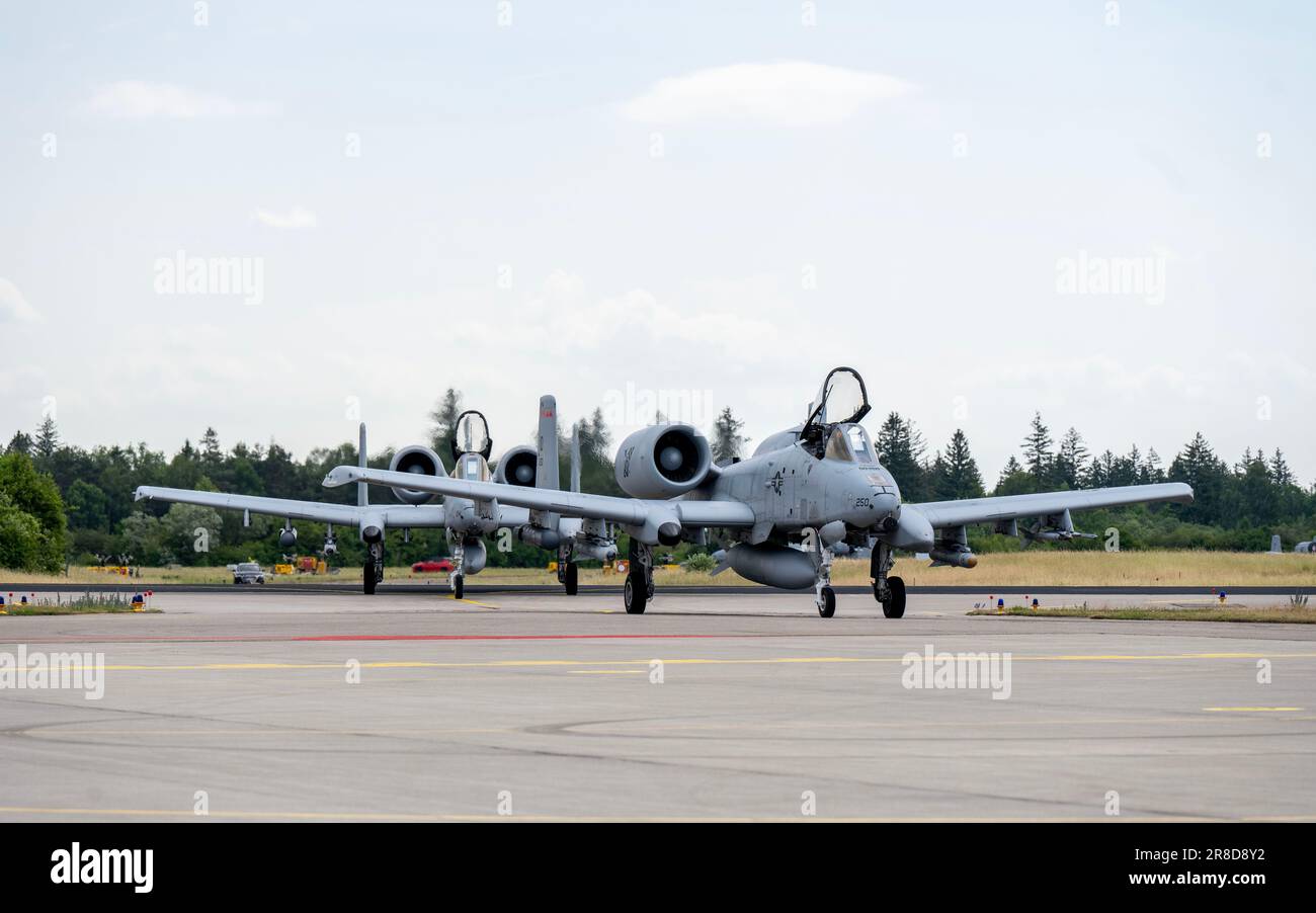 ÉTATS-UNIS Avion Thunderbolt II de la Force aérienne affecté à la 124th ...