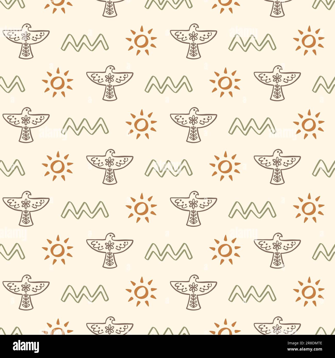 Far west wallpaper Banque d'images vectorielles - Alamy