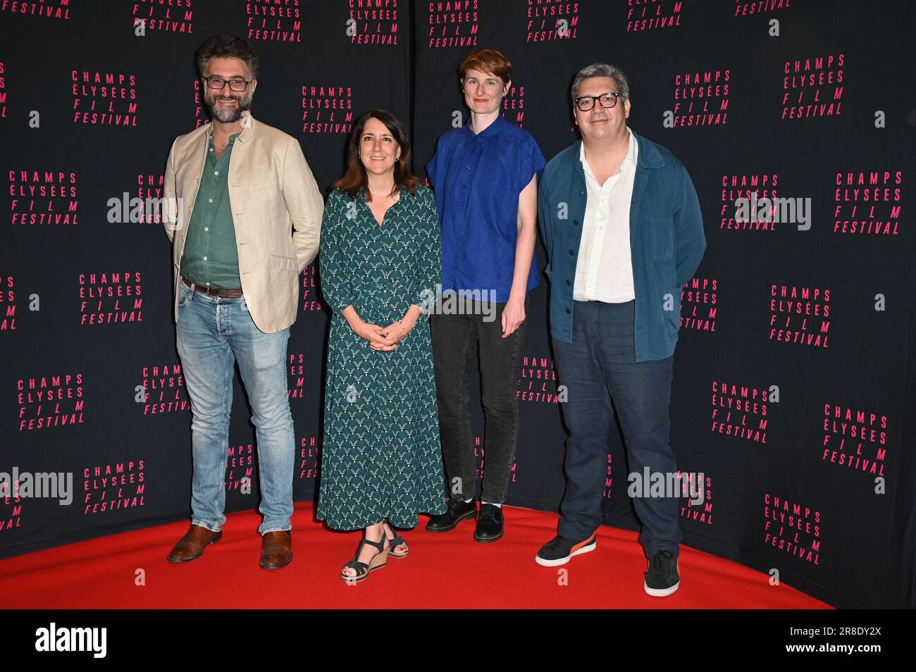 Paris, France. 20th juin 2023. Alexis Bernier, Sarah Gandillot, Time ...