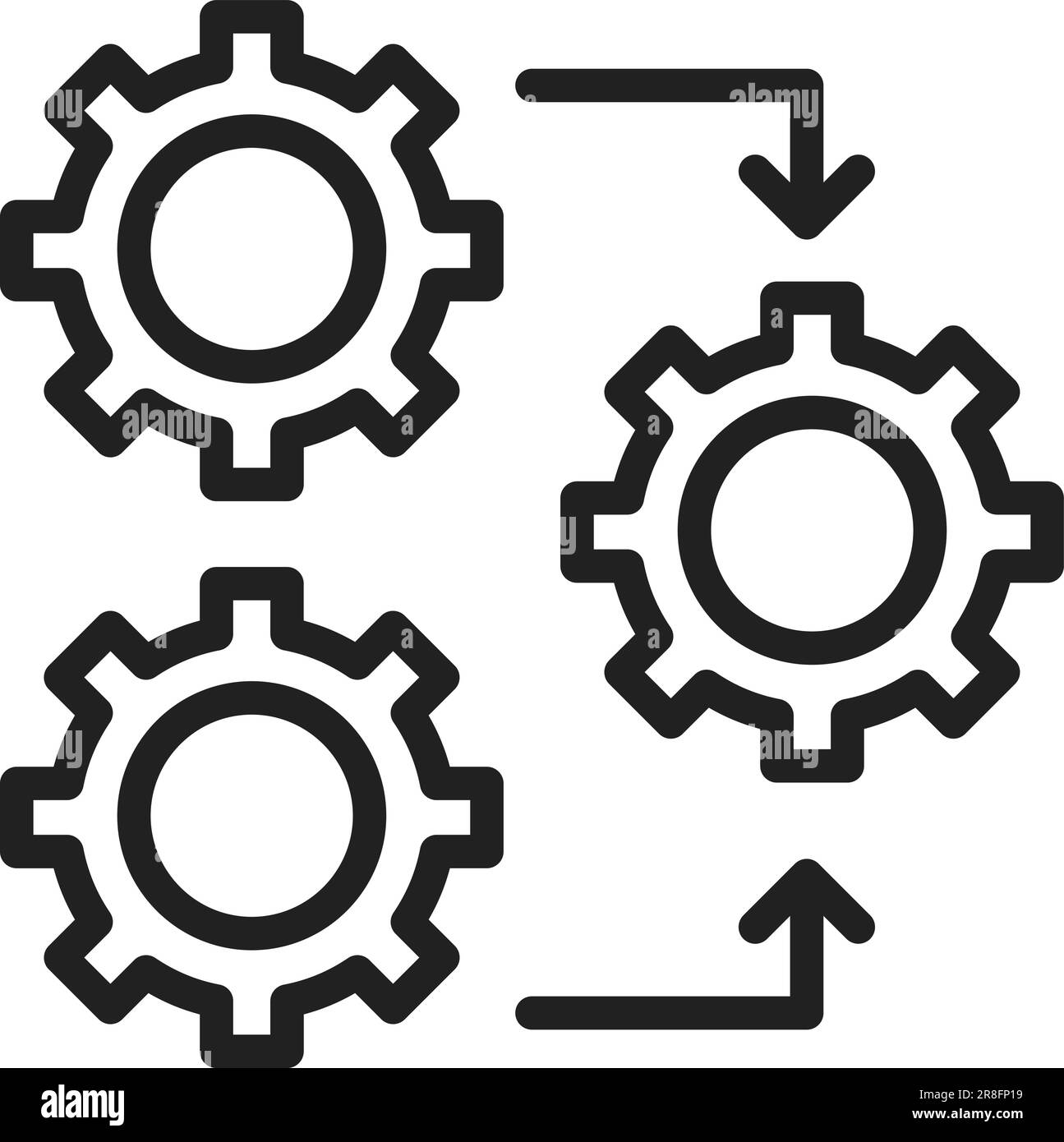 Lean manufacturing Banque d'images vectorielles - Alamy