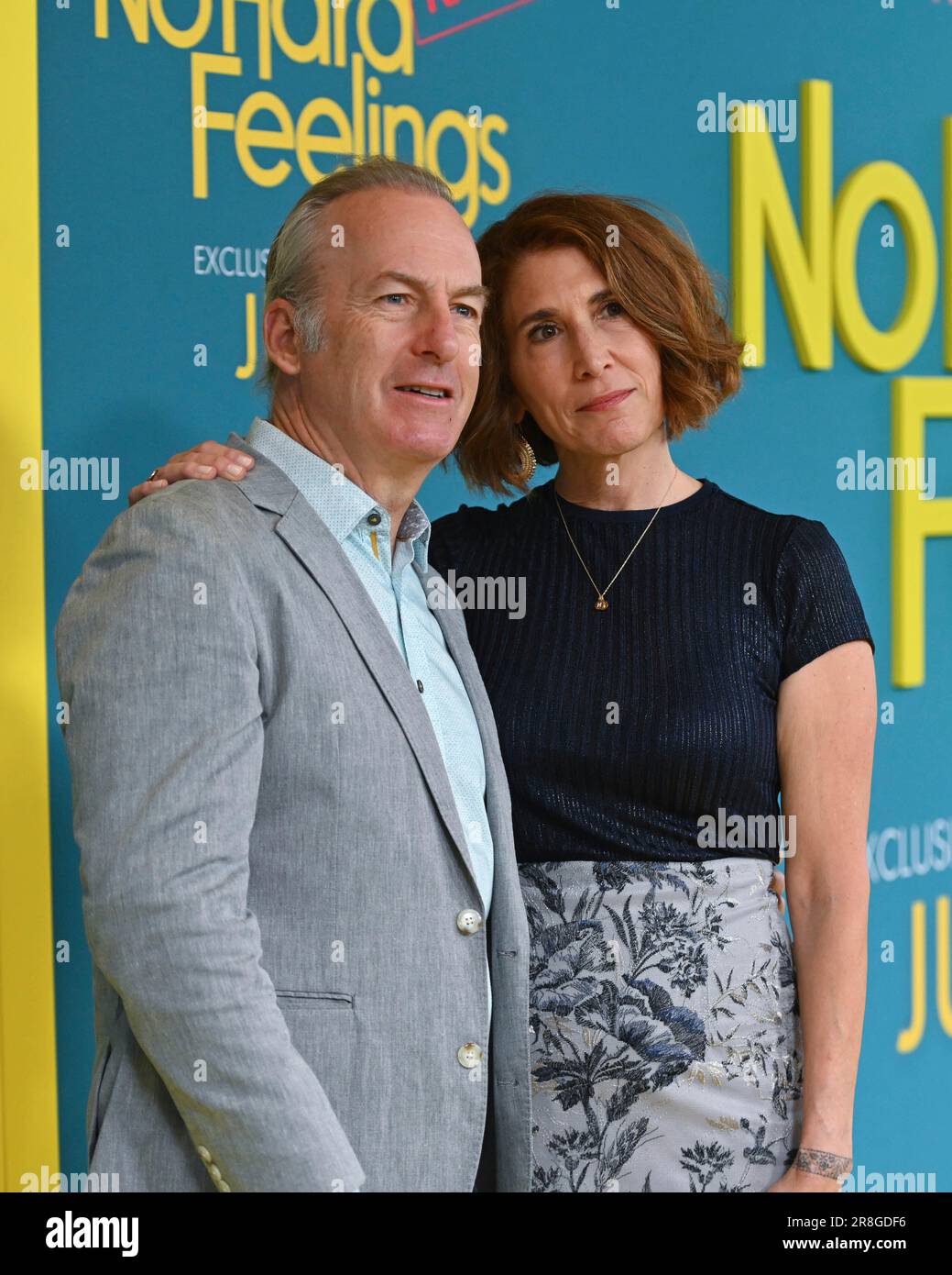 Photo by: NDZ/STAR MAX/IPx 2023 6/20/23 Bob Odenkirk and Naomi Odenkirk at the premiere of 'No ...