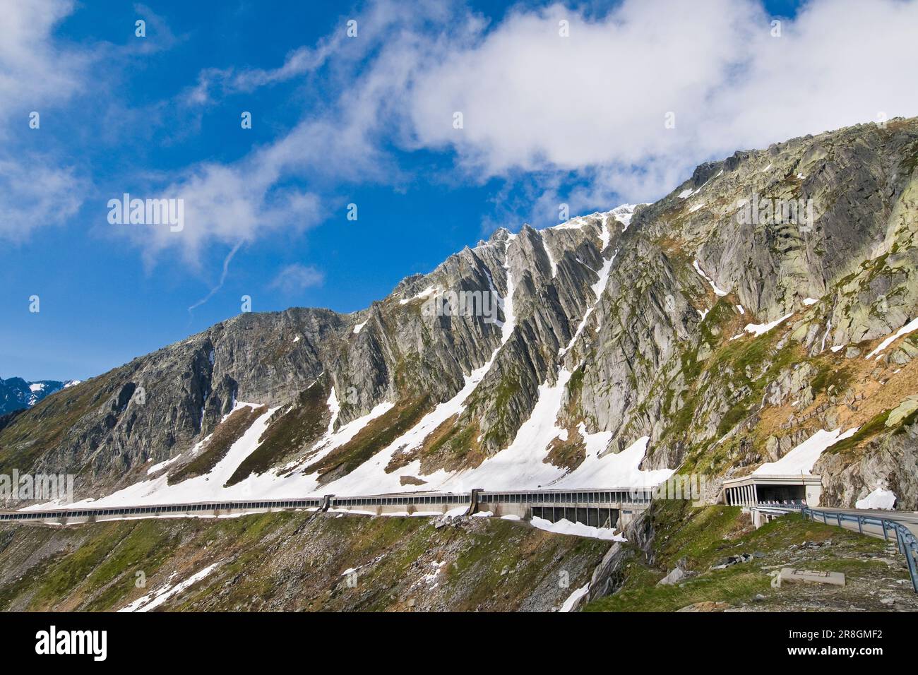 Faszinierend St Gotthard Road Tunnel Ebenbild