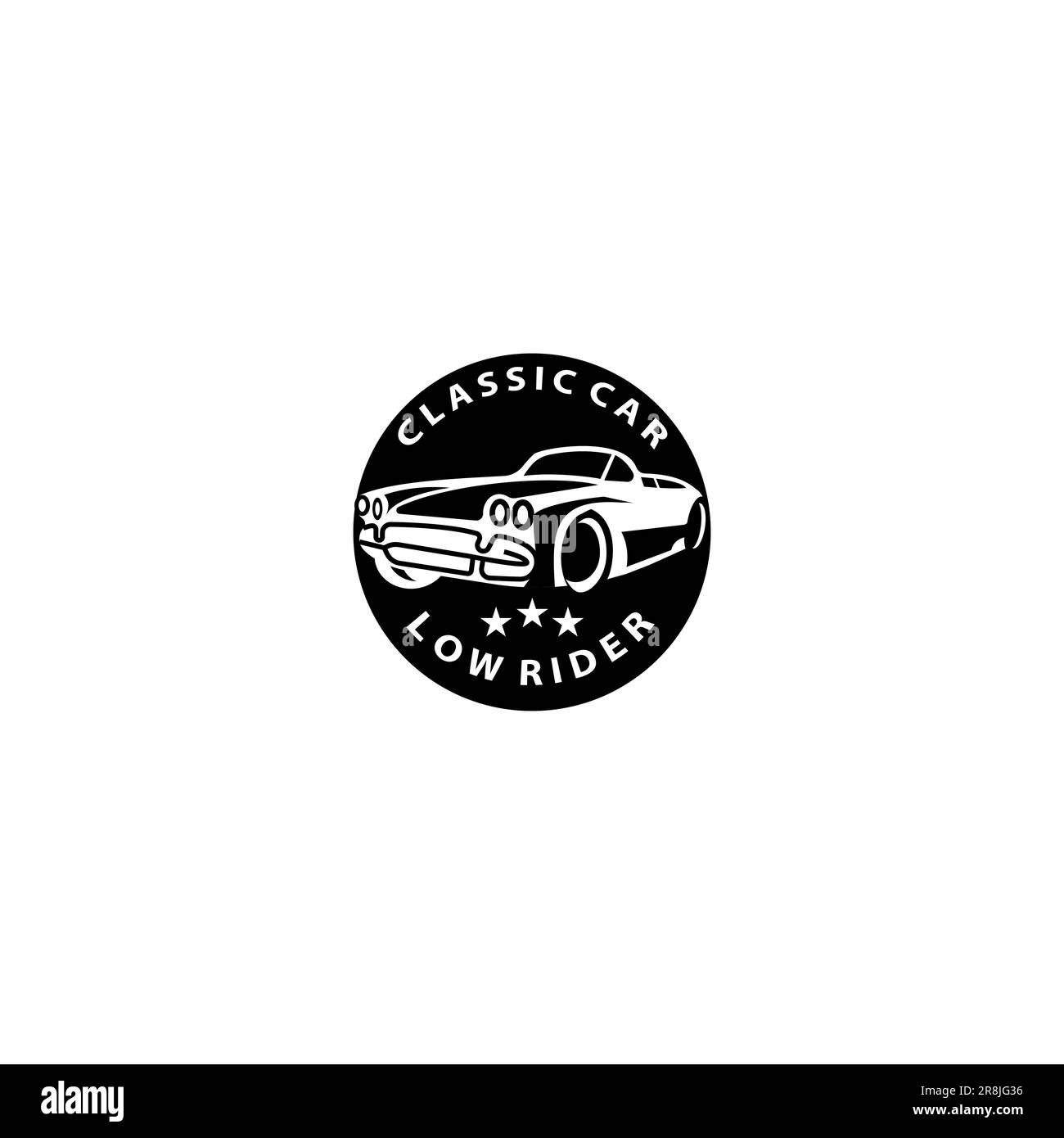 Lowrider car Banque d'images vectorielles - Alamy