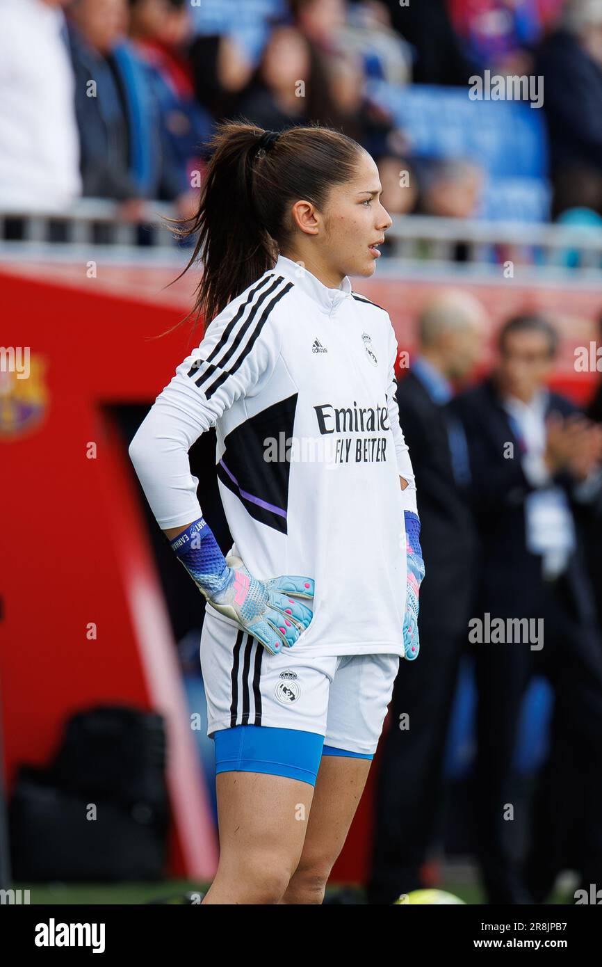 BARCELONE - MAR 25: Sofia Fuente en action pendant le match Primera ...