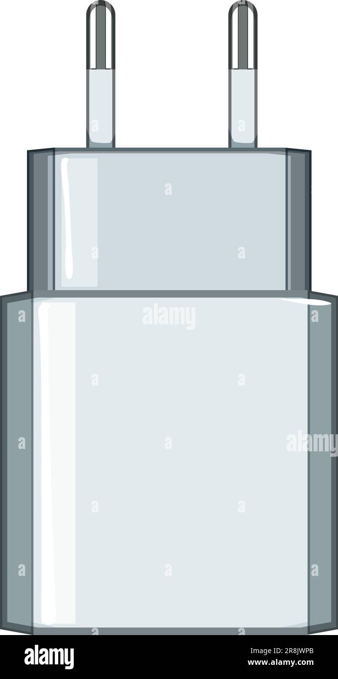 illustration vectorielle de dessin animé d'adaptateur d'alimentation de ...