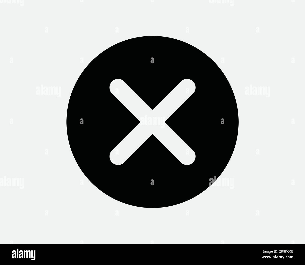 Croix ronde Banque d'images vectorielles - Alamy