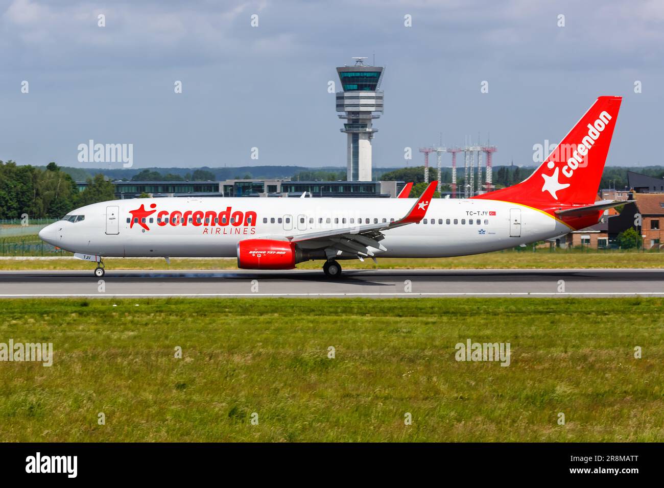 Bruxelles, Belgique - 21 mai 2022 : avion Boeing 737-800 de Corendon ...