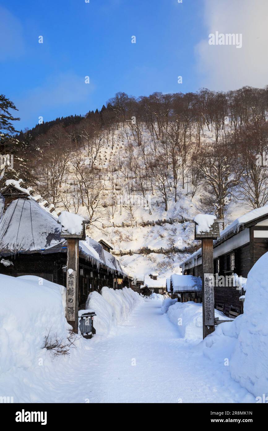 Sources chaudes de tsurunoyu Banque de photographies et d’images à haute résolution - Alamy