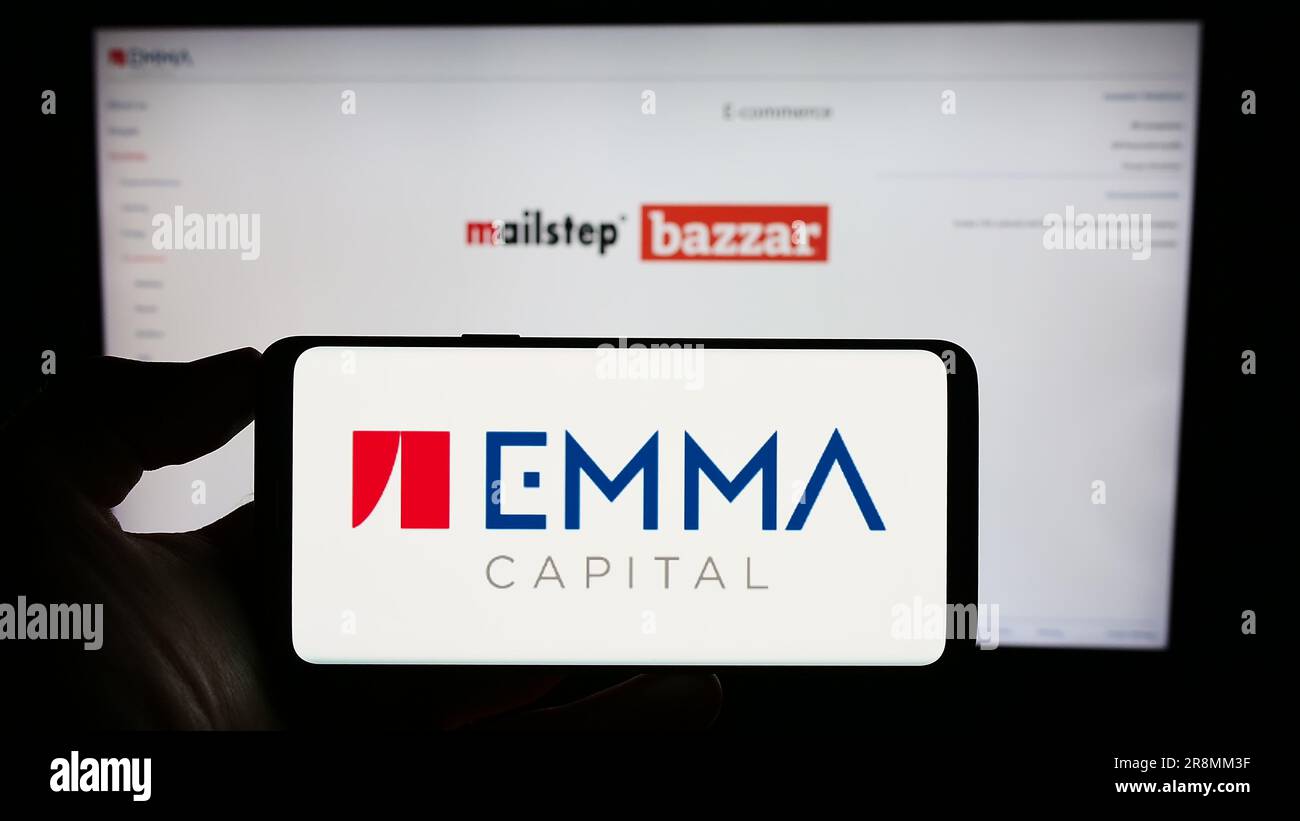 Emma capitale logo Banque de photographies et d’images à haute ...