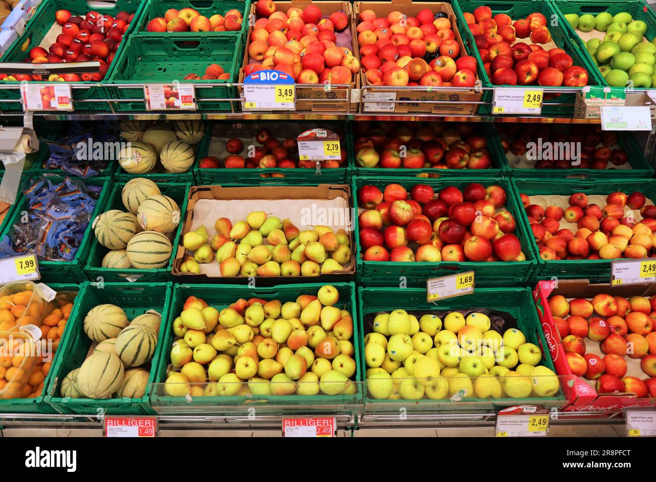 Section de fruits Banque de photographies et d’images à haute ...
