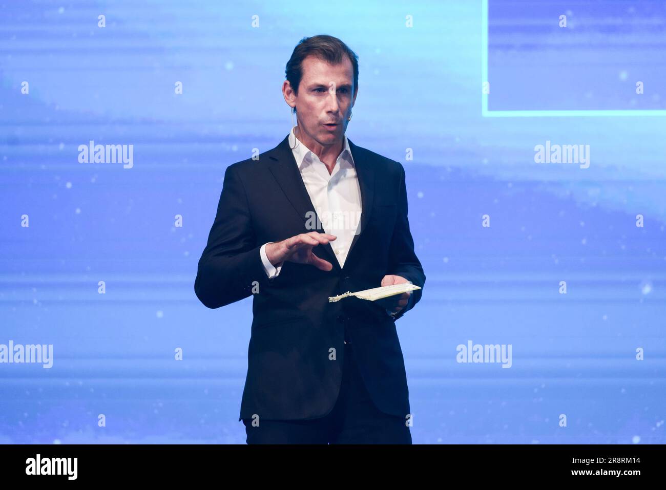 EDP CEO Miguel Stilwell d'Andrade during the global conference 'We ...