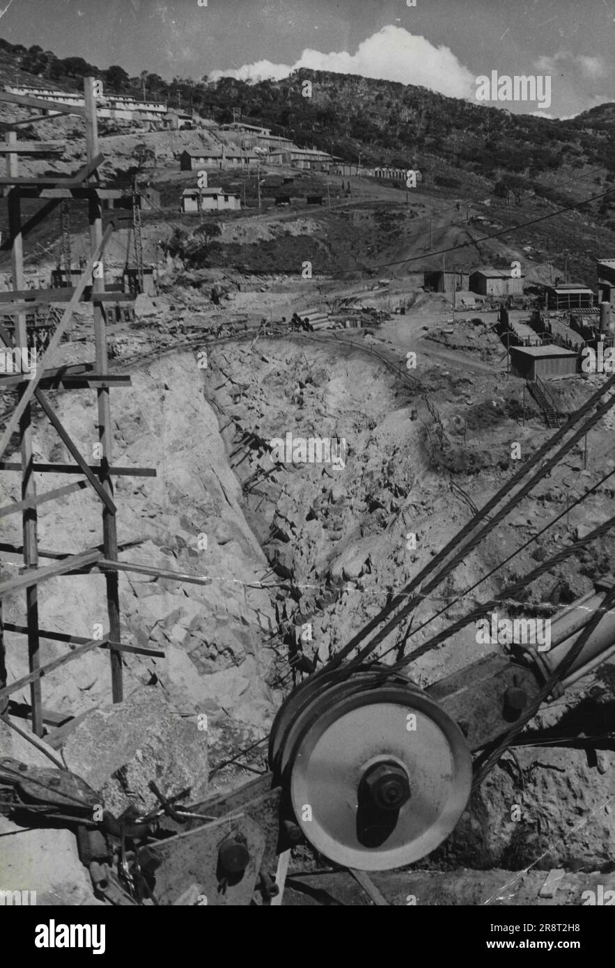 Snowy mountains hydro electric scheme Banque de photographies et d ...