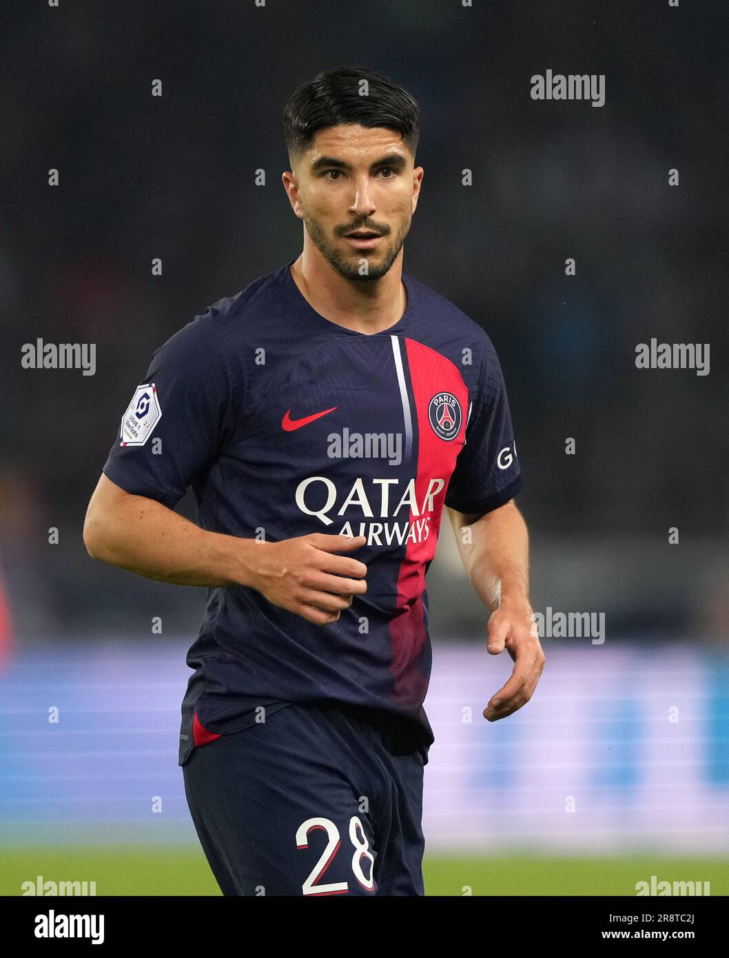 Carlos Soler du PSG lors du match de la Ligue 1 entre Paris Saint ...