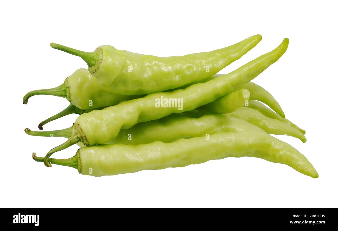 Sur feuille de piment Banque d'images détourées - Alamy