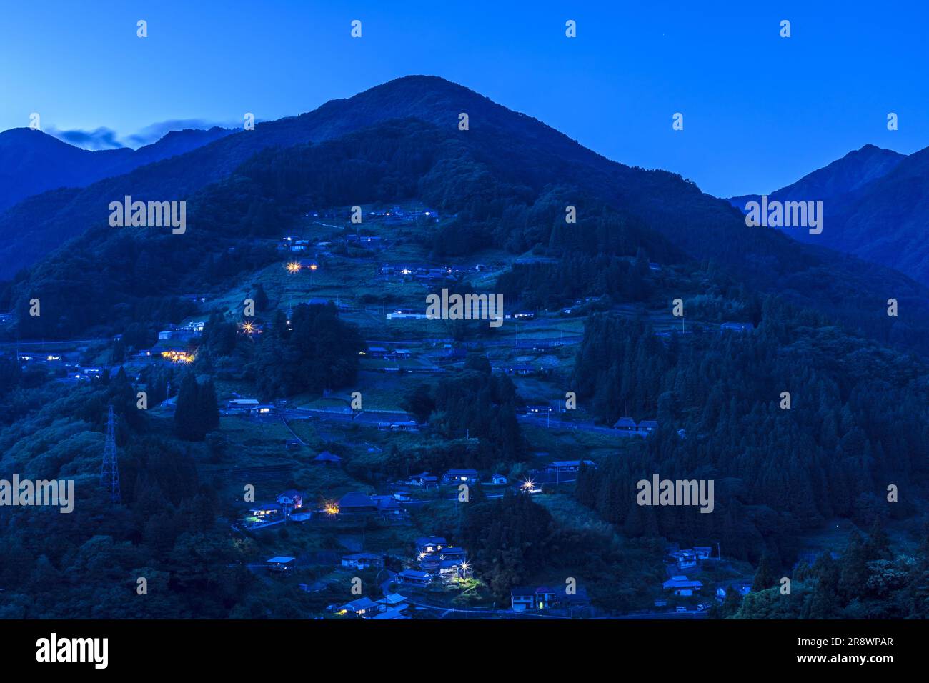 Ochiai village Banque de photographies et d’images à haute résolution - Alamy