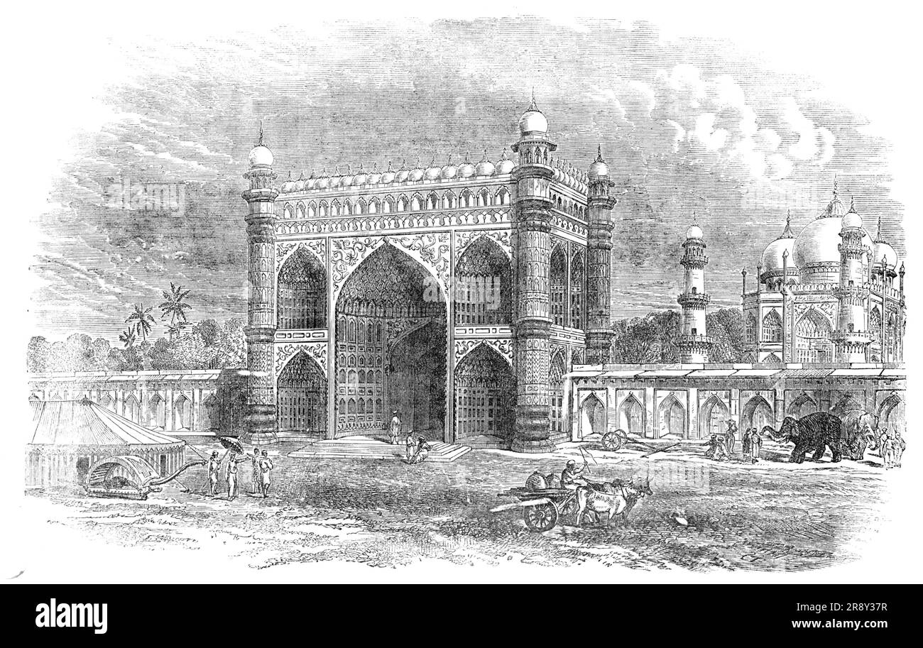 17th century mughal emperor shah jahan Banque d'images noir et blanc - Alamy