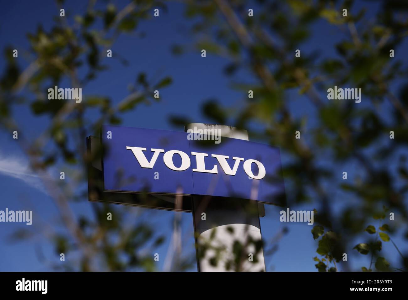 Volvo logga Banque de photographies et d’images à haute résolution - Alamy