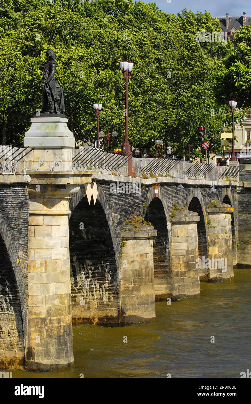 Pont de Verdun, sur le Maine, Angers, Maine-et-Loire, pays de la Loire ...